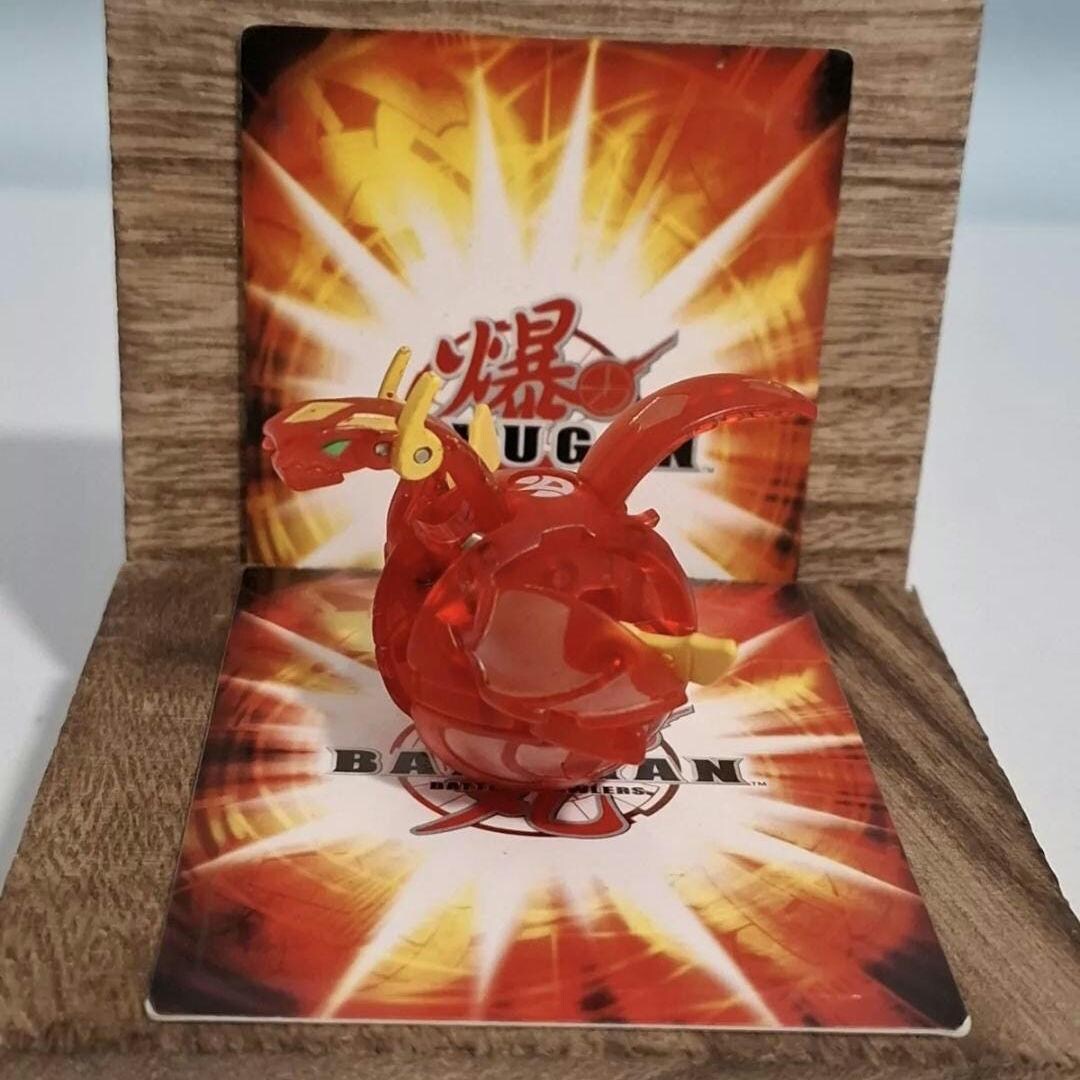 Bakugan Pyrus Pyro Dragonoid Translucent 500G New Vestroia 12 - Etsy