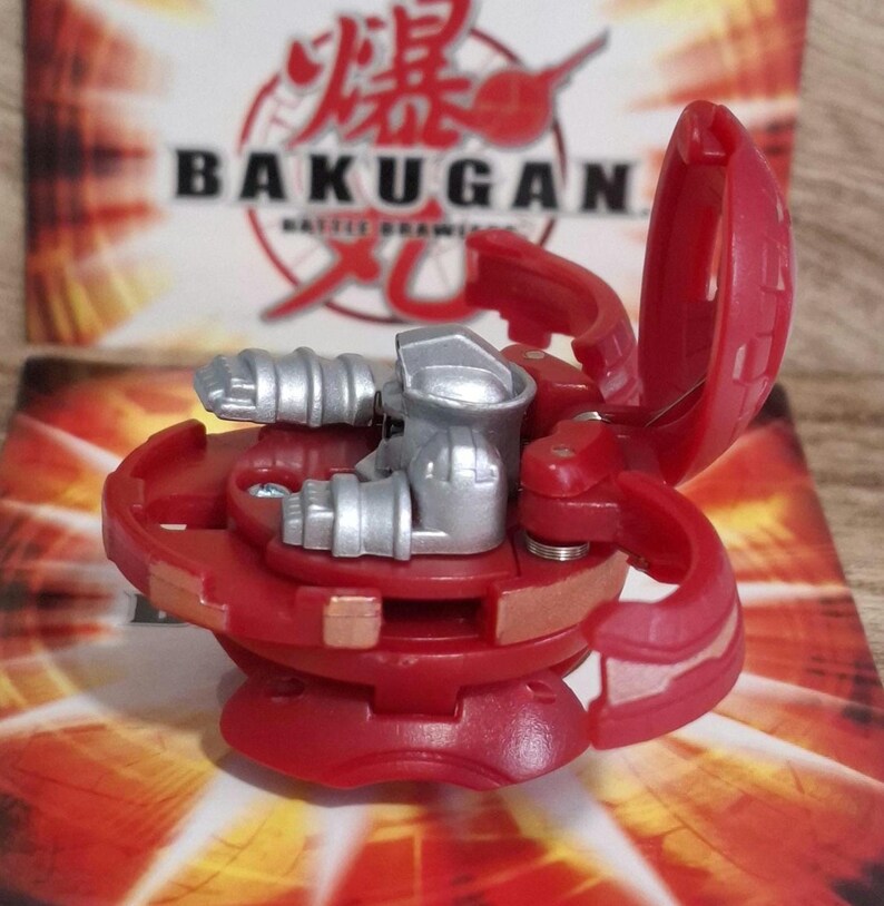 Bakugan Pyrus Hammer Gorem 420G - Excellent Condition - Battle Brawlers ...