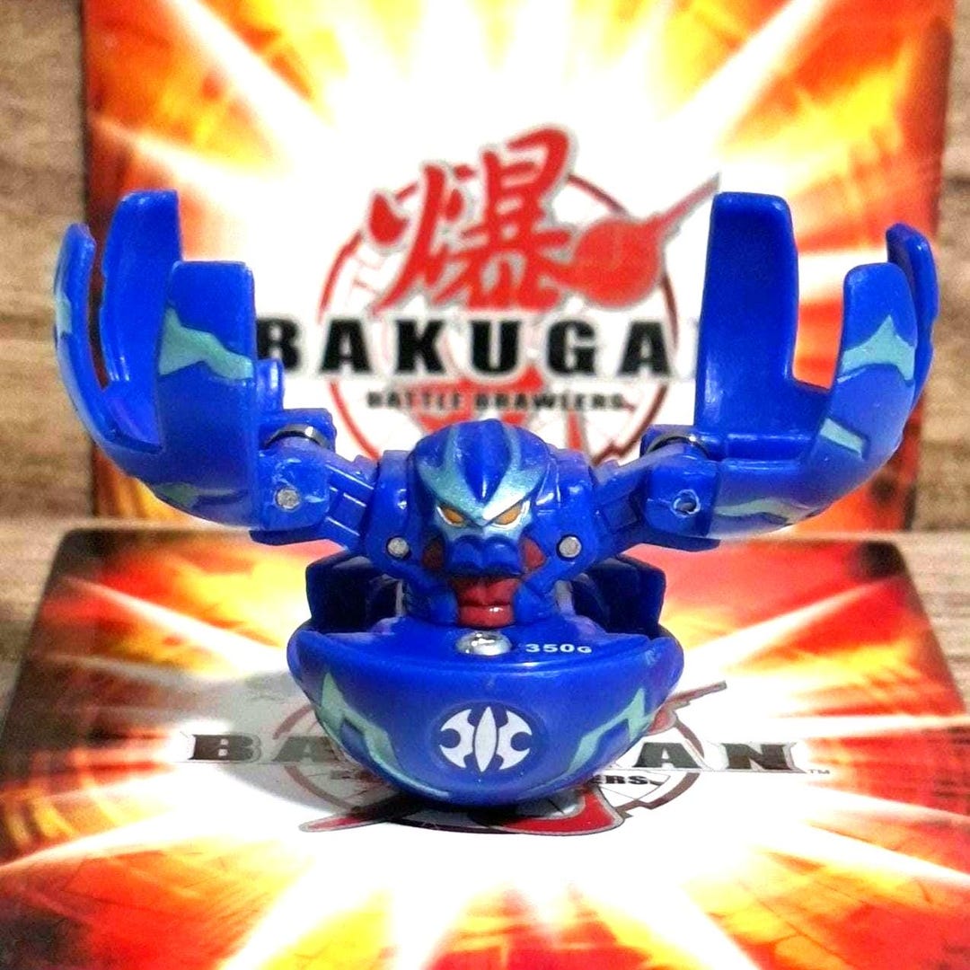 Bakugan Vintage Toy - Aquos Fear Ripper B1 [choose G Power] + Card ...