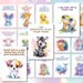Printable Kids Watercolor Animal Affirmation Cards 32 Positive Mindset ...