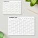 Black and White Neutral Minimalist 365 Days Year 2024 Planner Calendar ...