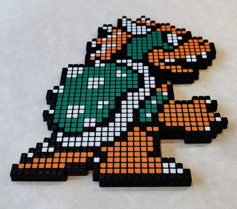 Bowser King Koopa Super Mario Brothers 3 - Etsy