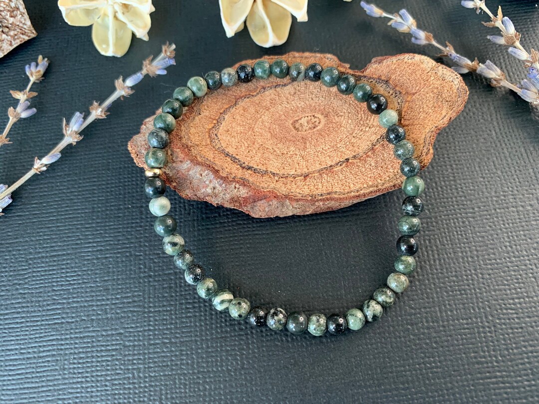 Emotional Balancer Green Rhodonite 4mm Genuine Natural Gemstones ...