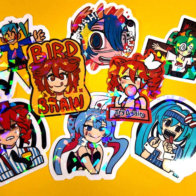 Teto and Miku Stickers - Etsy UK
