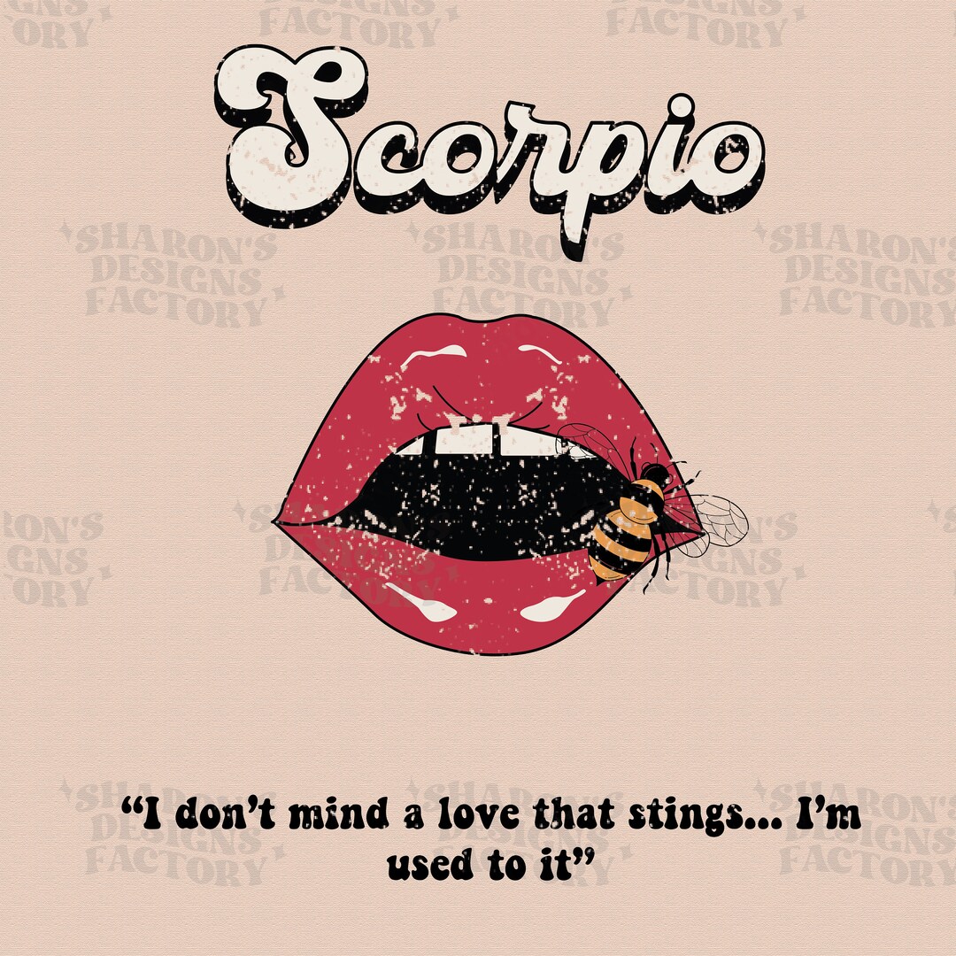 Retro Scorpio PNG or SVG | Zodiac Digital Design | Groovy PNG | Groovy ...