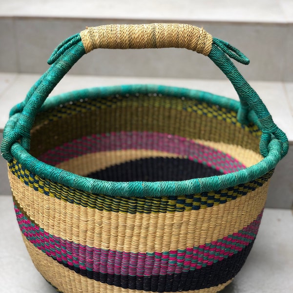 Bolga Market Basket - Etsy