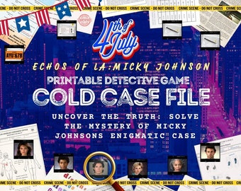 In-flight Death | Printable Murder Mystery Cold Case File | Murder ...