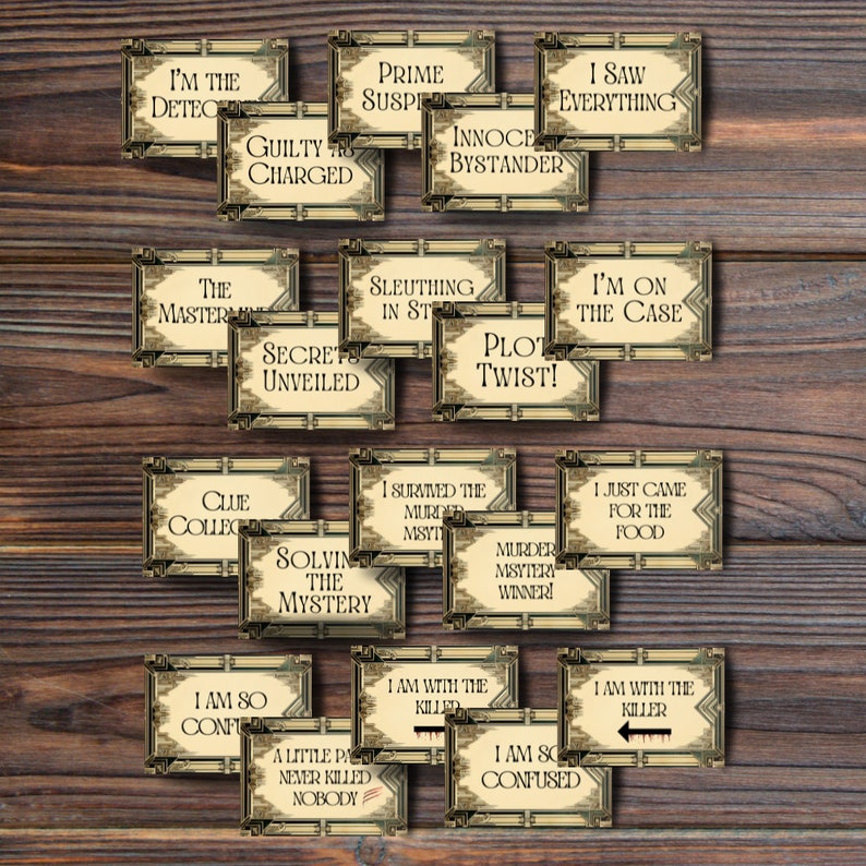 Murder Mystery Party Sign | Murder Mystery House Party | Murder Mystery ...