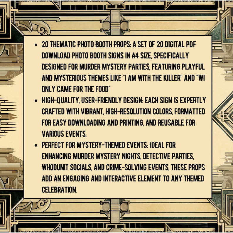 Murder Mystery Party Sign | Murder Mystery House Party | Murder Mystery ...