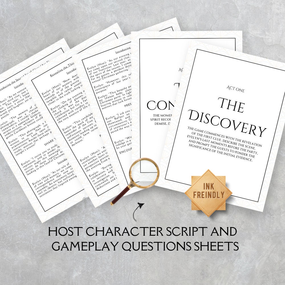 Murder Mystery Box 10-20 Players Murder Mystery Party Kit Zoom Adult ...