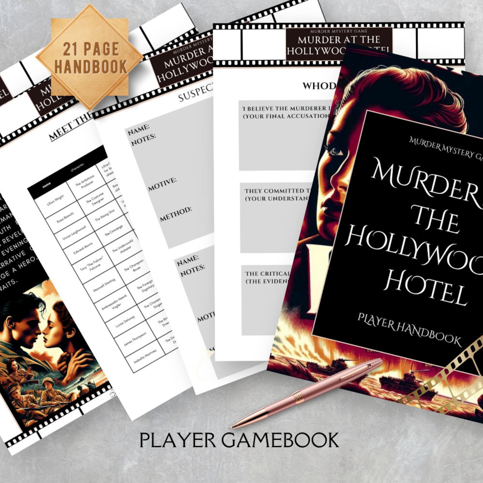 Murder Mystery Party Kit for Adults | Murder Mystery Party for Teens ...