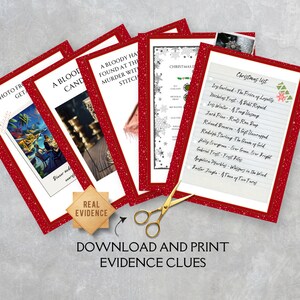 Murder Mystery Game | Christmas Murder Mystery Game for up to 20 ...