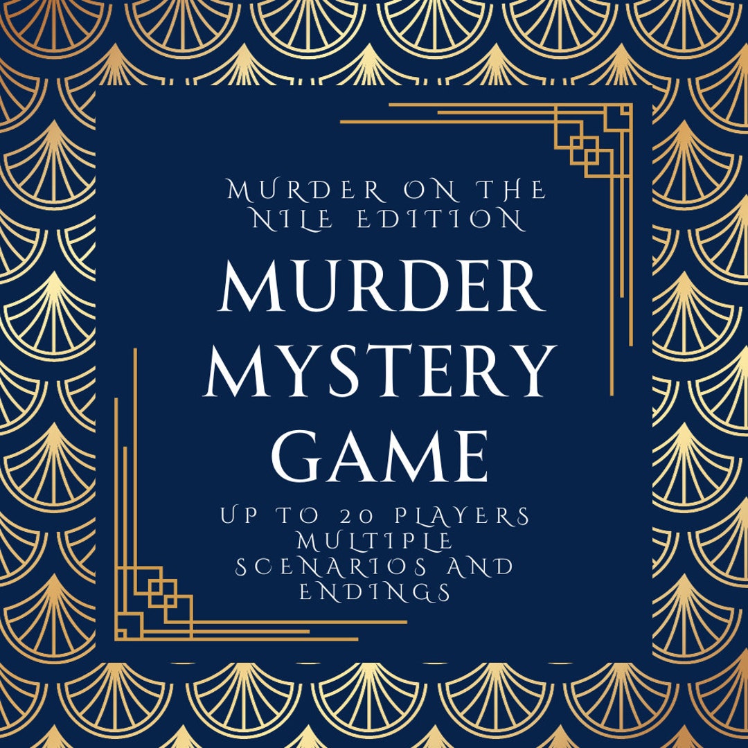 Murder Mystery Game | Murder Mystery Party | Unsolved Cold Case Diy ...