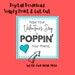 Hope Your Valentines Day is Poppin Digital PDF Printable Valentine Tags ...