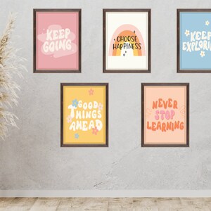 Printable Wall Art Poster Set, Set of 15 Poster, Positive Affirmation ...