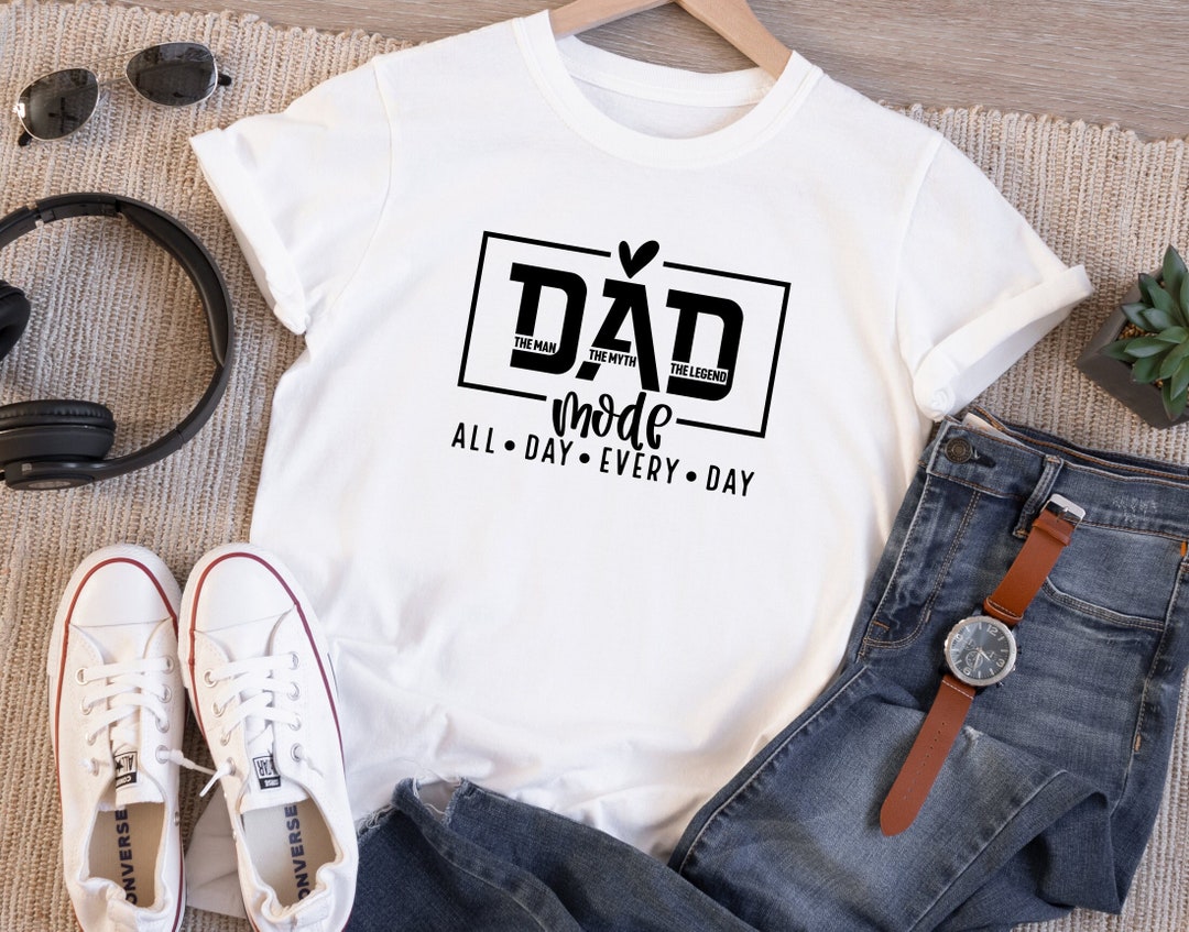 Dad Mode the Hero Shirt, Dad Shirt, Gift for Dad, Father's Day Shirt ...