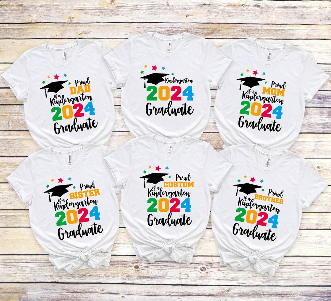 Personalized Pre-k Shirt, Pre-k 2024 Graduate Shirt, Family Graduation ...