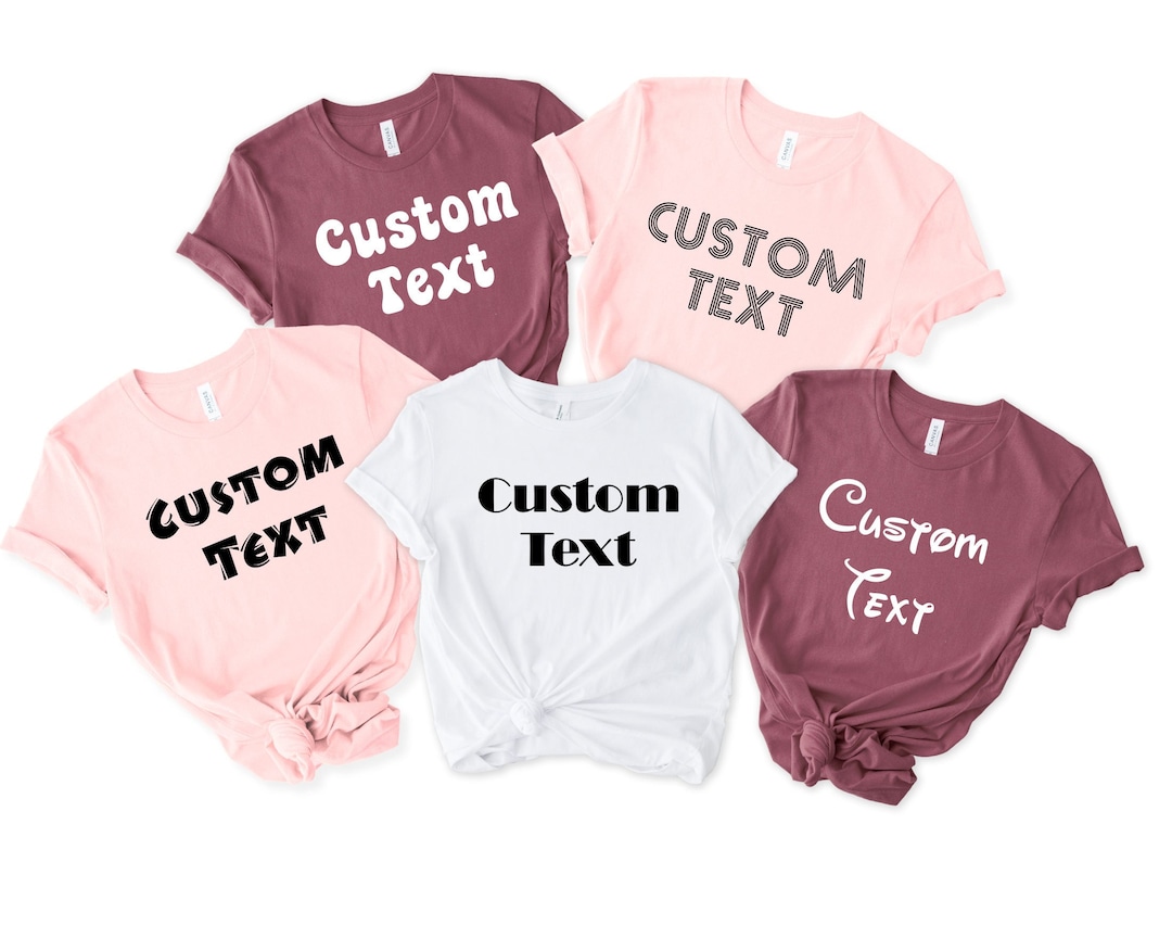 Personalized Shirt, Custom Shirt, Custom Personalized Shirt, Custom ...