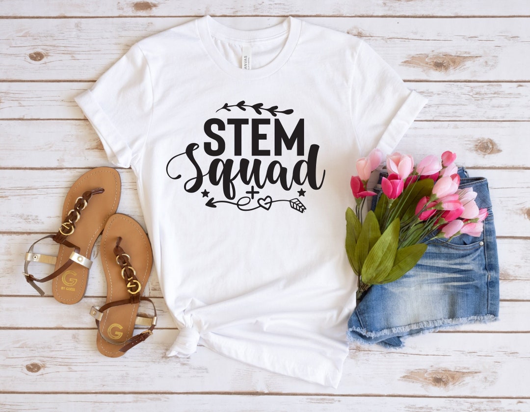 Stem Squad Shirt, Stem Teacher Shirt, Love Science Shirt, Scientist ...
