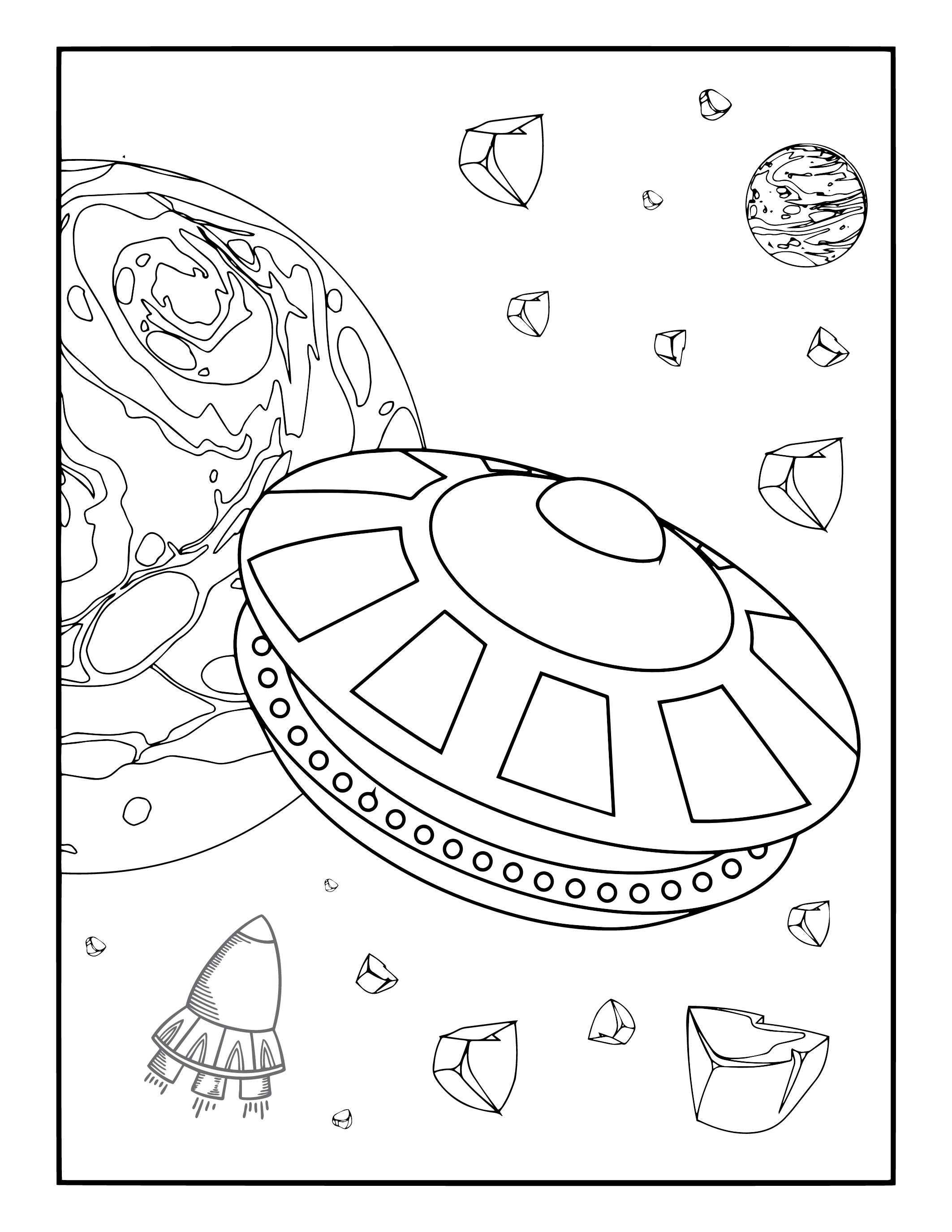 Space Coloring Pages for Kids Space PDF Space Printables Space - Etsy Space Coloring Pages for Kids Space PDF Space Printables Space - Etsy