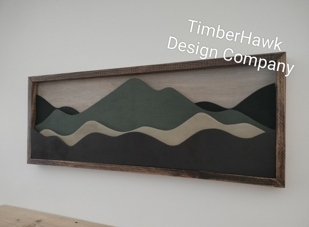 Layered Wood Decor, Wood Layering Designs, Layered Wall Art Design ...