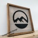 3d Wood Design, Wood Mountain Scene, Modern Wood Art, Contemporary Wall ...