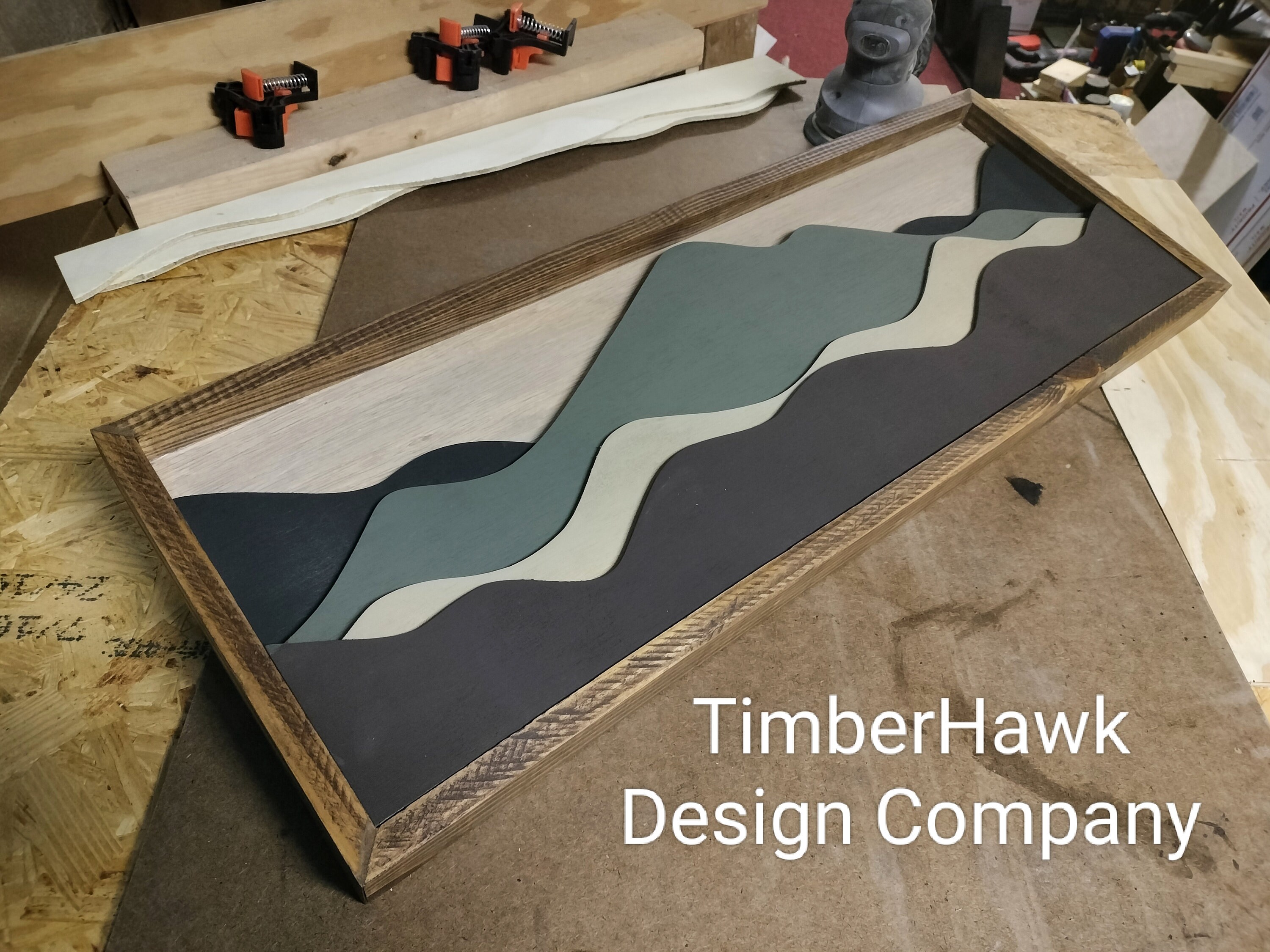 Layered Wood Decor, Wood Layering Designs, Layered Wall Art Design ...