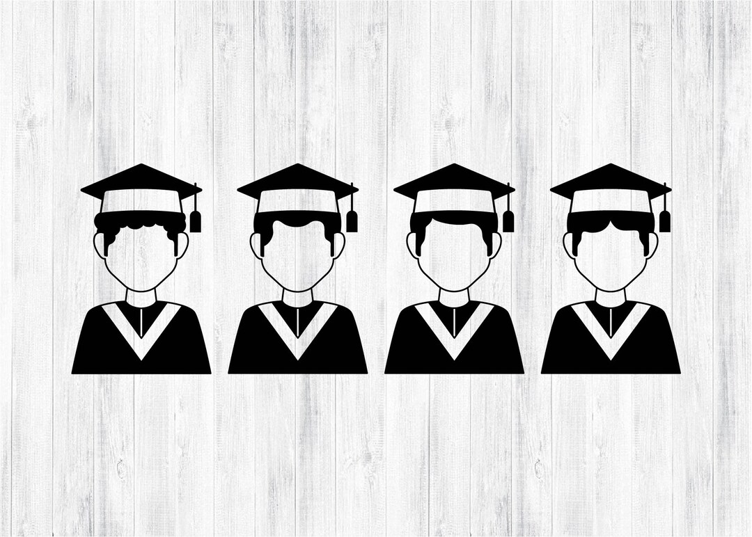 Día de graduación Paquete SVG PNG Estudiantes de graduación - Etsy México