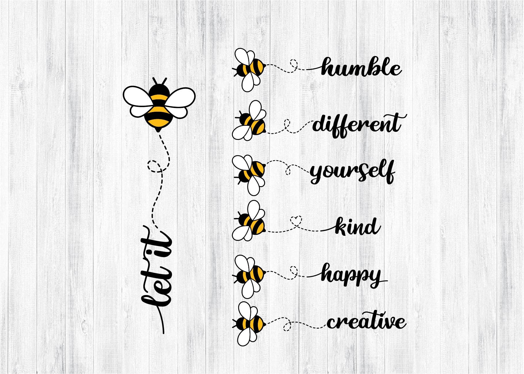 Bees Bundle Svg bees Template Svg Bees Clipart Svg Bee - Etsy