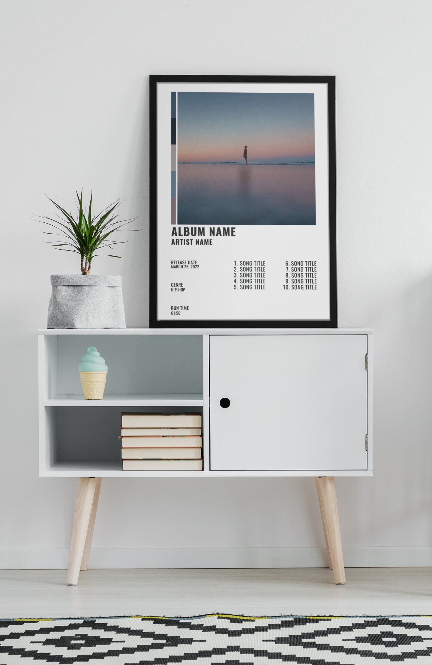 Custom Music Album Poster Set of 3, Choose Your Own Album Poster ...