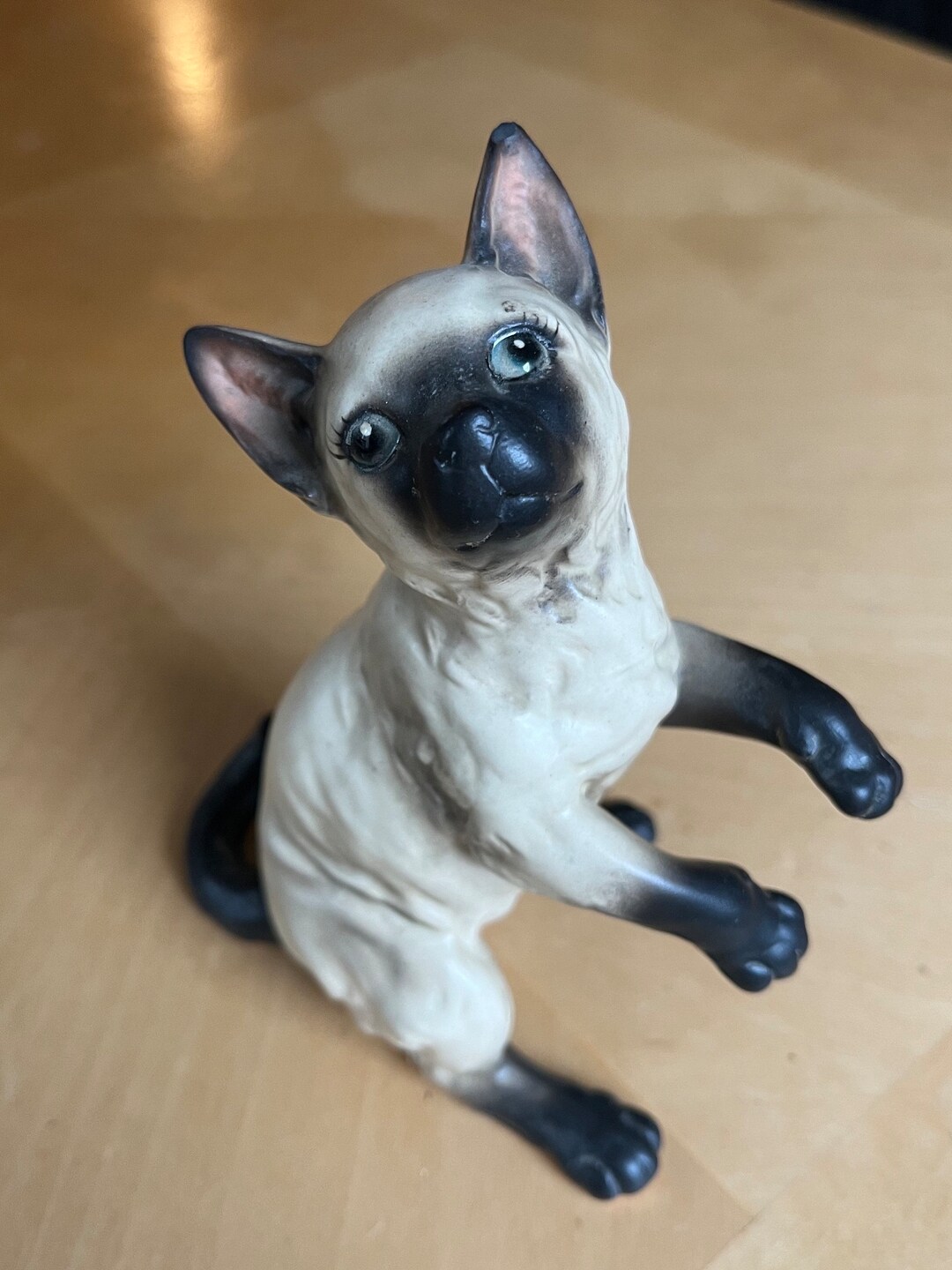 Siamese Cat Figurine - Etsy