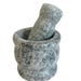 Traditional Natural Stone Mortar and Pestle Set Handcrafted Granite Garlic Press - Etsy