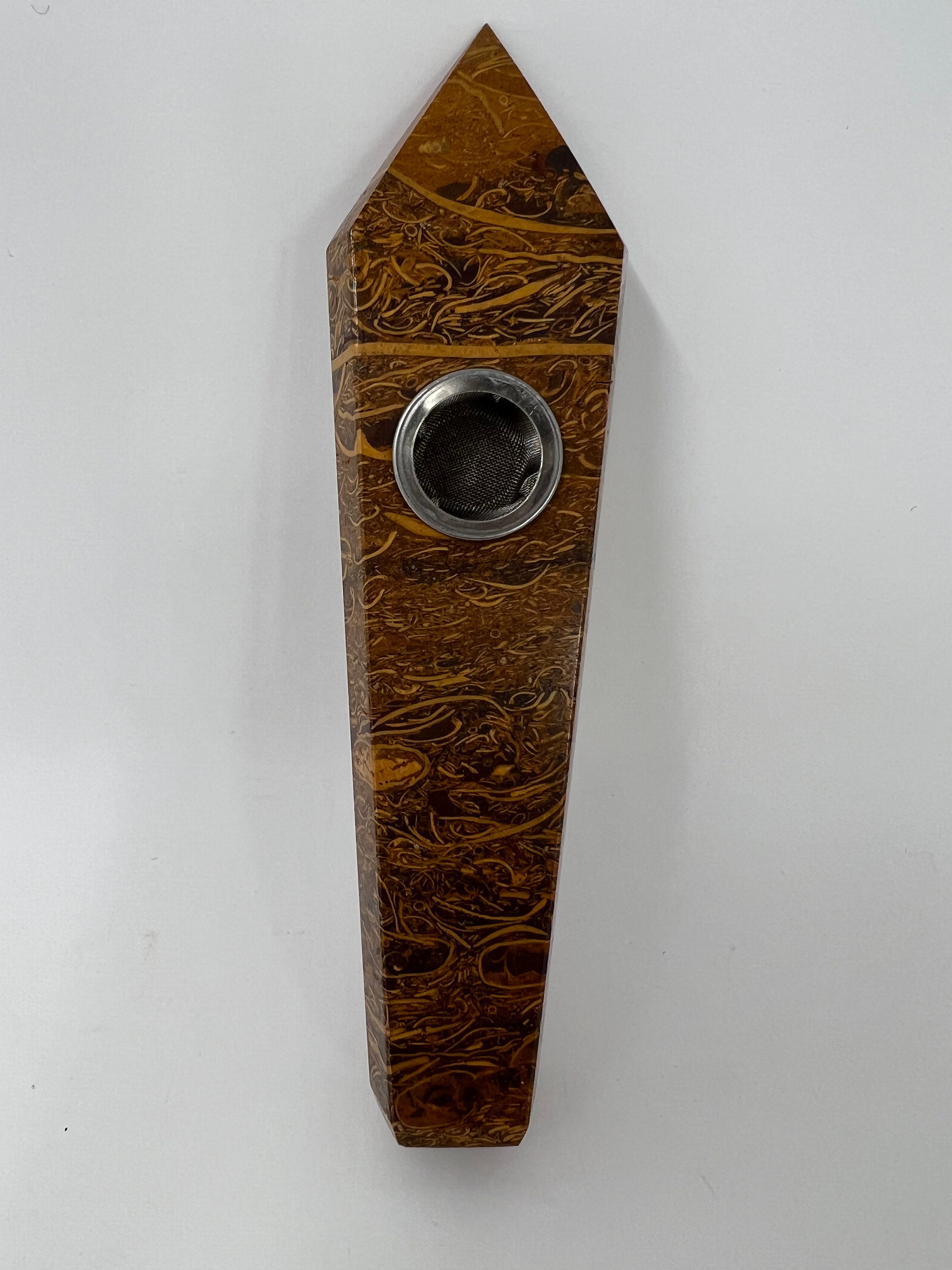 Handmade Natural Stone Pipes Crystal Quartz, Gemstone Pipes, Gift Pipes ...