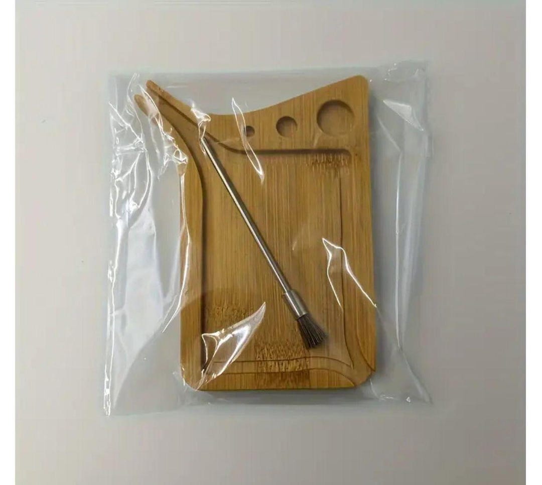 Small Bamboo Cigarette Tray Mini Wooden Cigarette Tray With Smooth ...