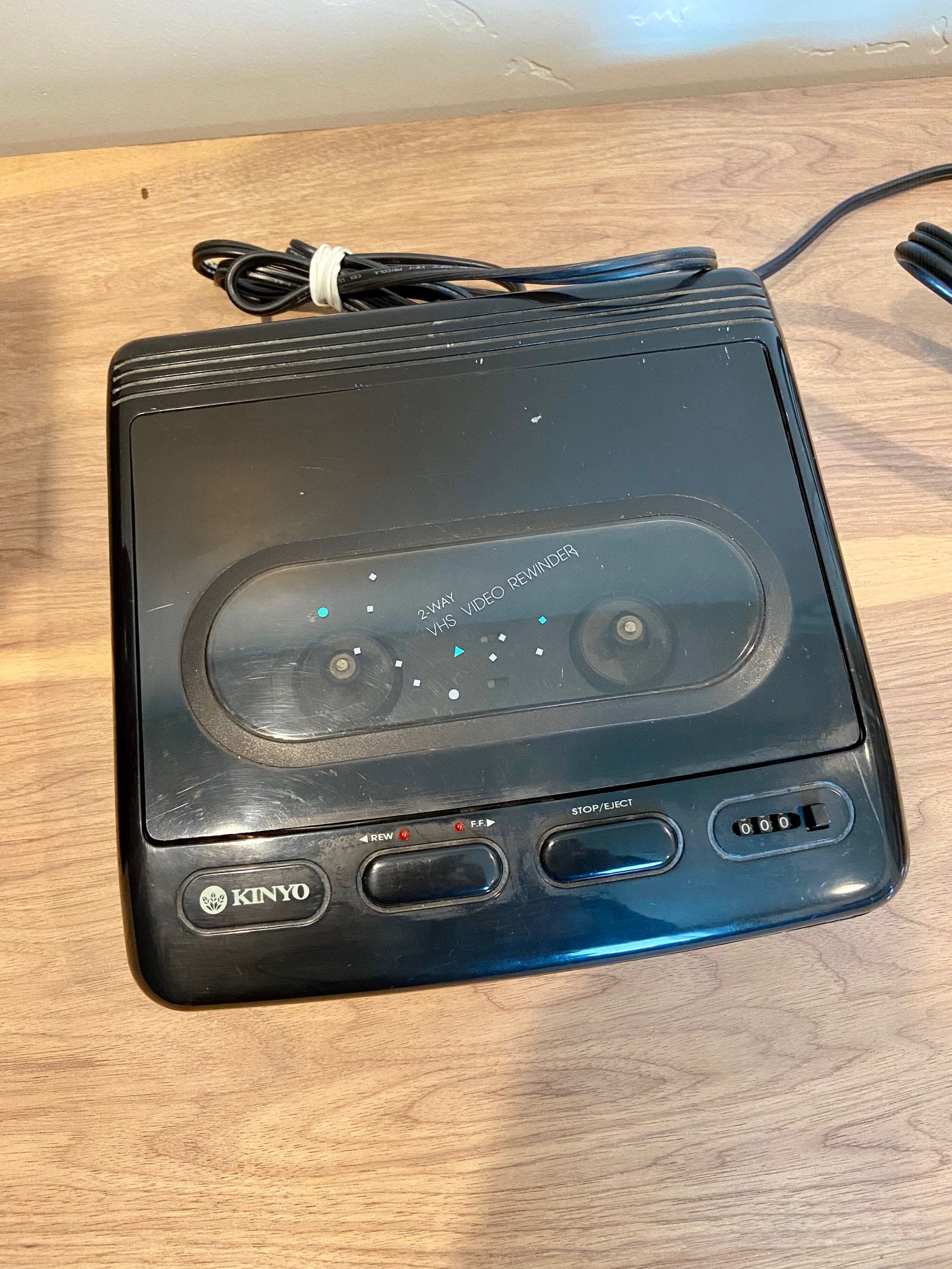 Vintage VCR/DVD Player With VHS Lot and Rewinder - Etsy