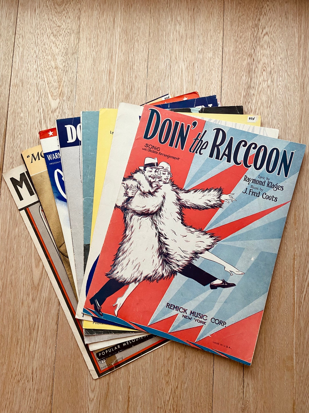 Vintage Sheet Music Collection 1920s 1930s 1940s - Etsy