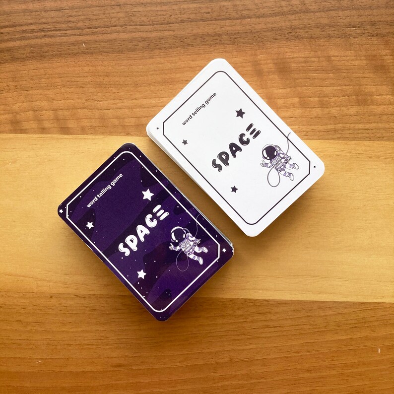 Space Taboo Games for Kids, Fun Flash Cards for Kids, Printable ...