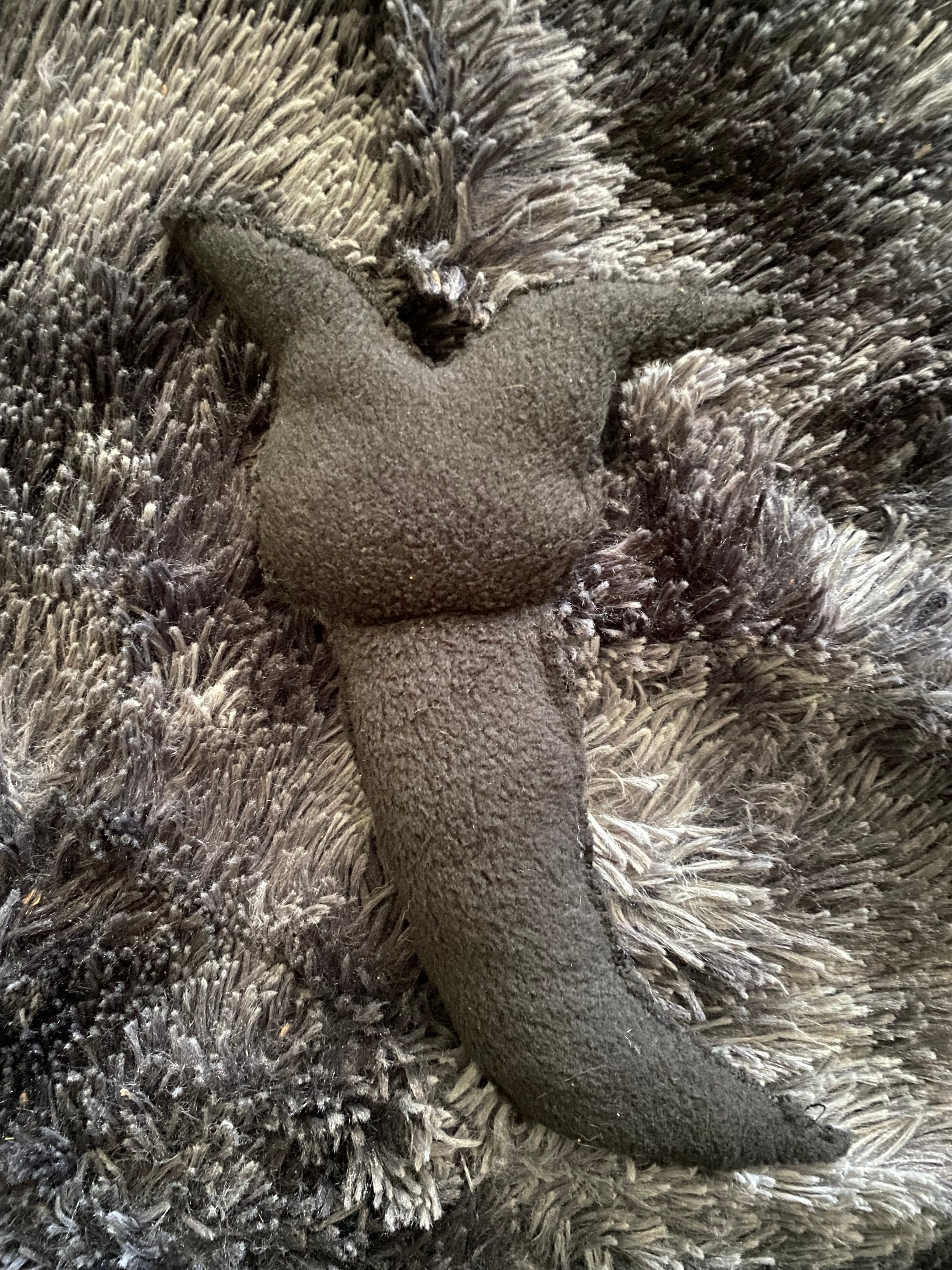 Garbanzo the Skrunkly Cat Slug Black Cat Plush Handmade Plush Toy - Etsy