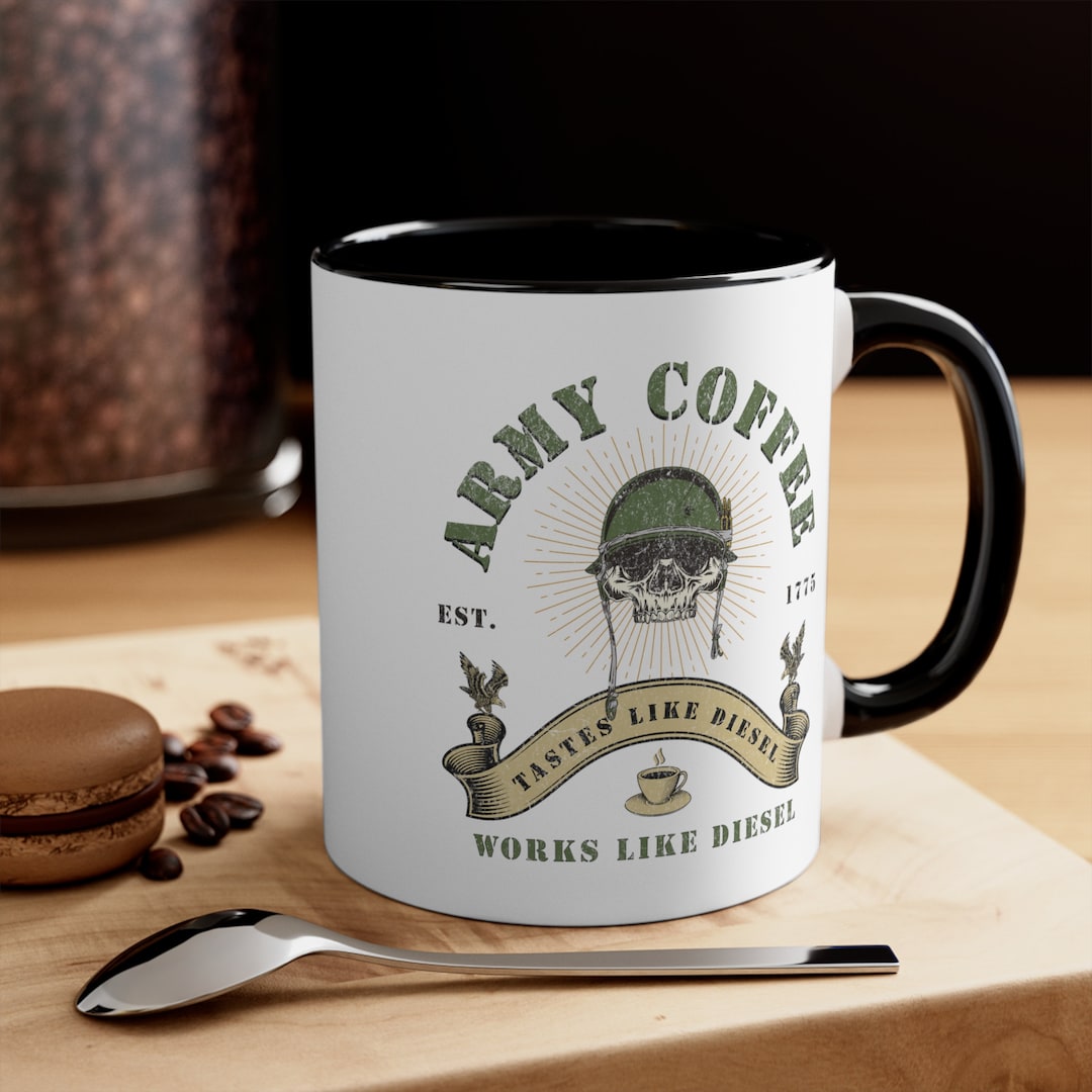 Army Coffee Mug, Military Coffee Cup, Gift for Veterans, Gift for ...