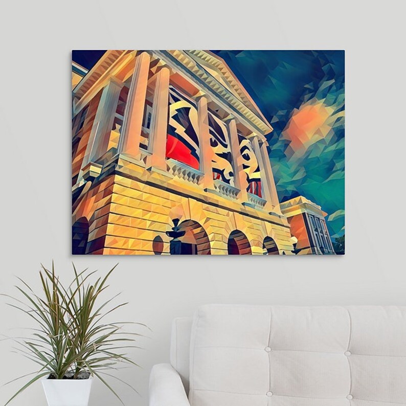 Artistic Print of UW Madison Bascom Hall Limited Edition - Etsy