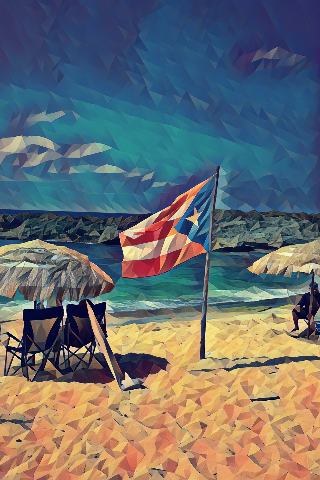 Puerto Rico Beach Limited Edition Print - Etsy