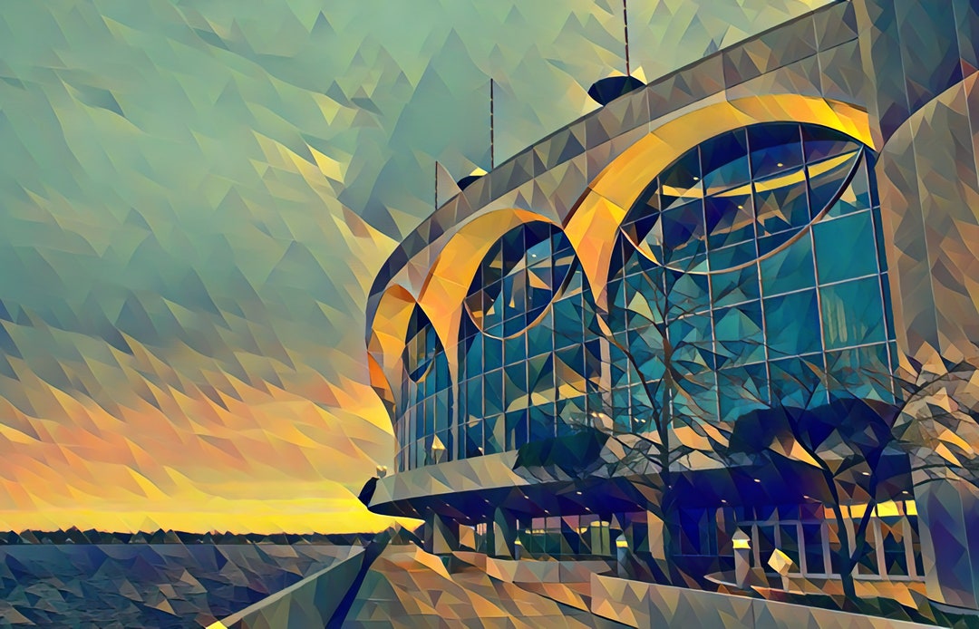 Artistic Print of Madison Monona Terrace Lake View Limited Edition ...