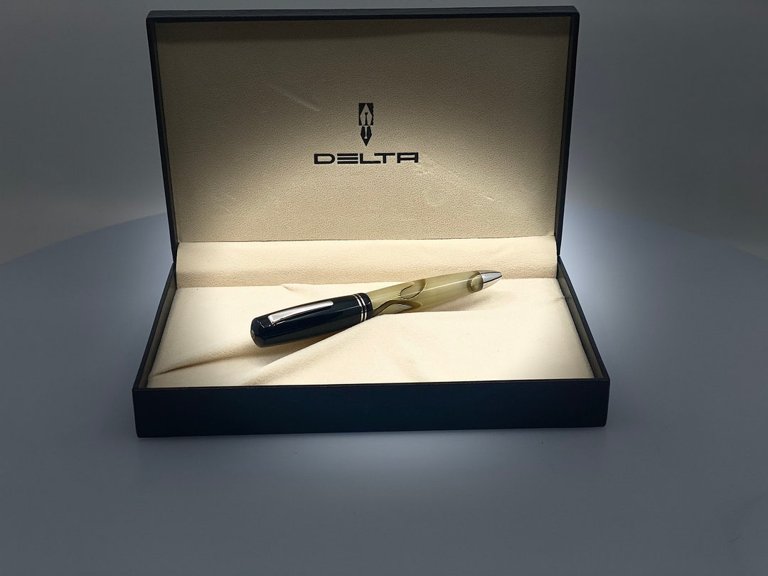 Delta 366 Tortoise Collection Ballpoint Pen - Vintage 90s Fountain Pen ...