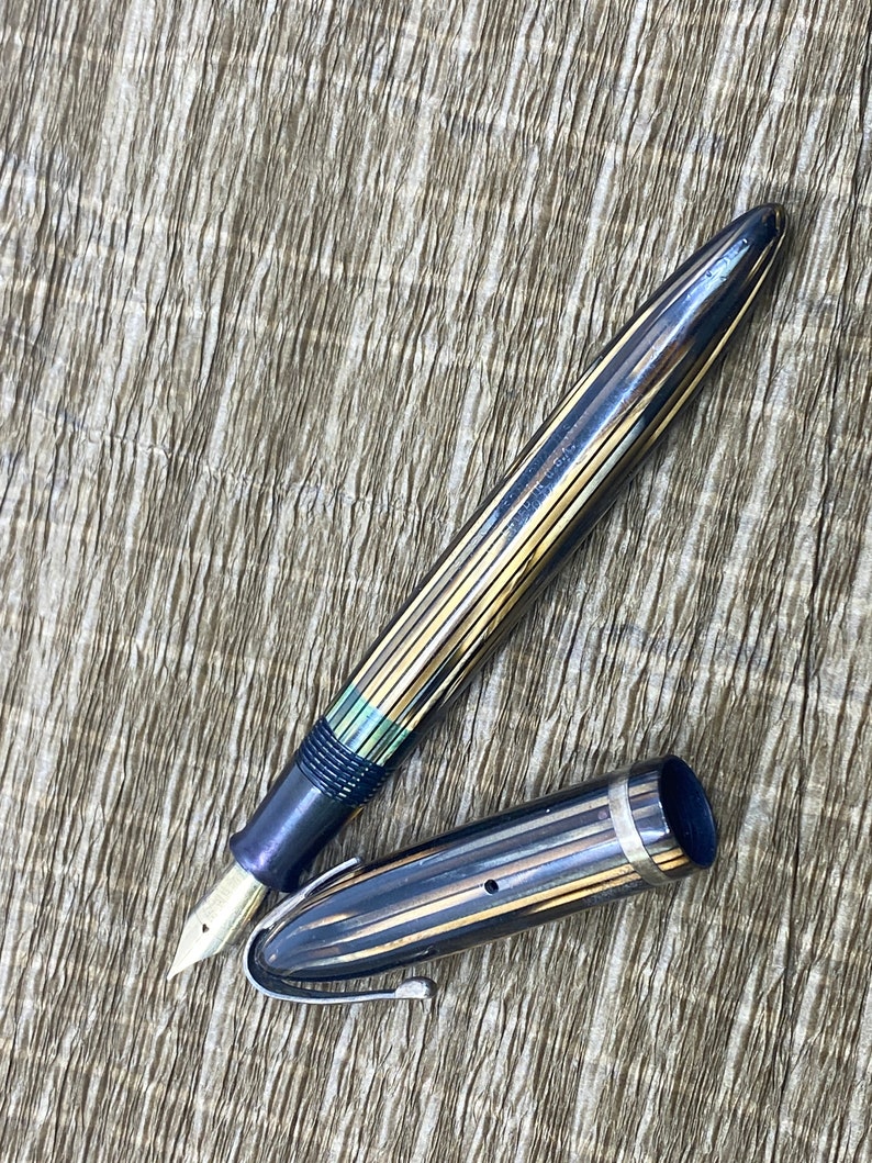 Sheaffer Military 500 Vac-fill Fountain Pen "defender" - Etsy