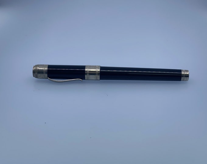 Cacharel Black Fountain Pen - 80s Vintage Elegance - Etsy