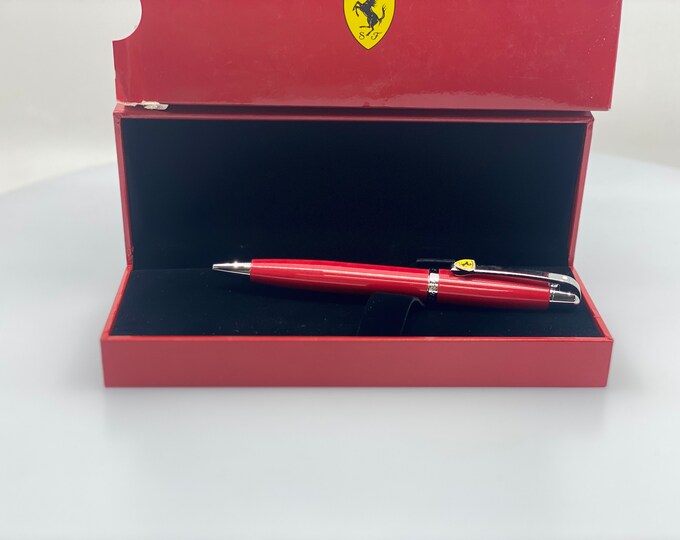 Sheaffer Ferrari 500 Red Ballpoint Pen - Official Licensed Edition - Etsy