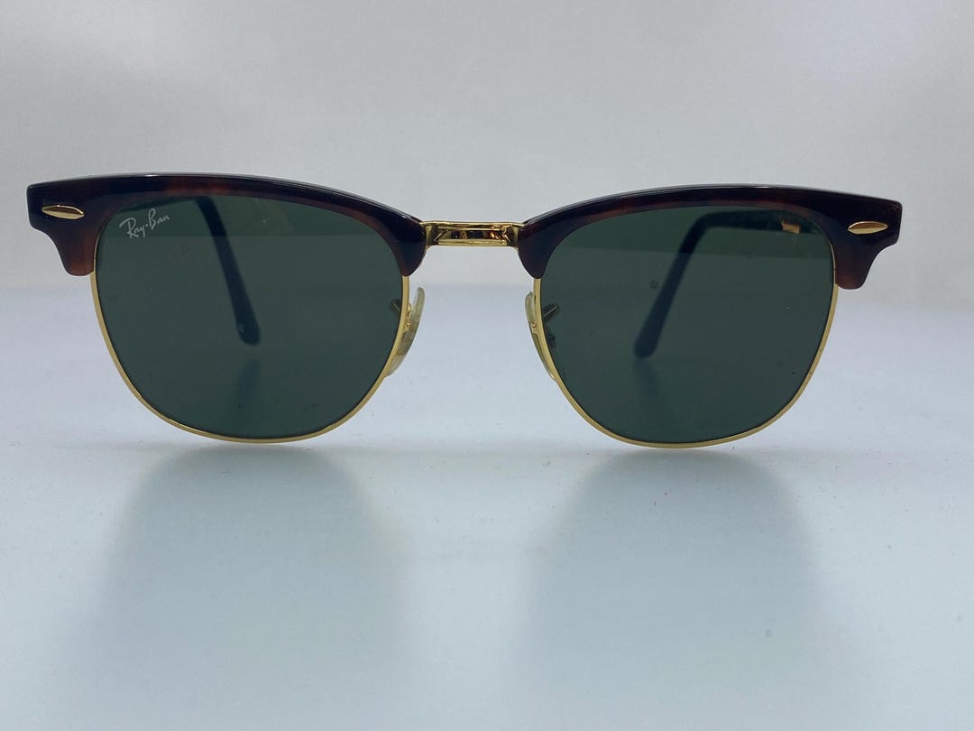 Ay-ban Clubmaster Square Legend Gold - Vintage Style - Etsy