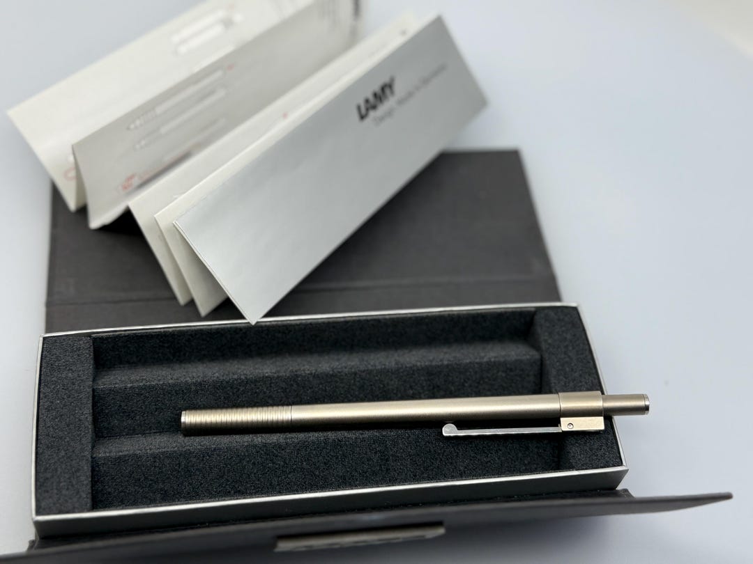 LAMY Pico Lx Titanium Ballpoint Pen – Iconic German Design - Etsy