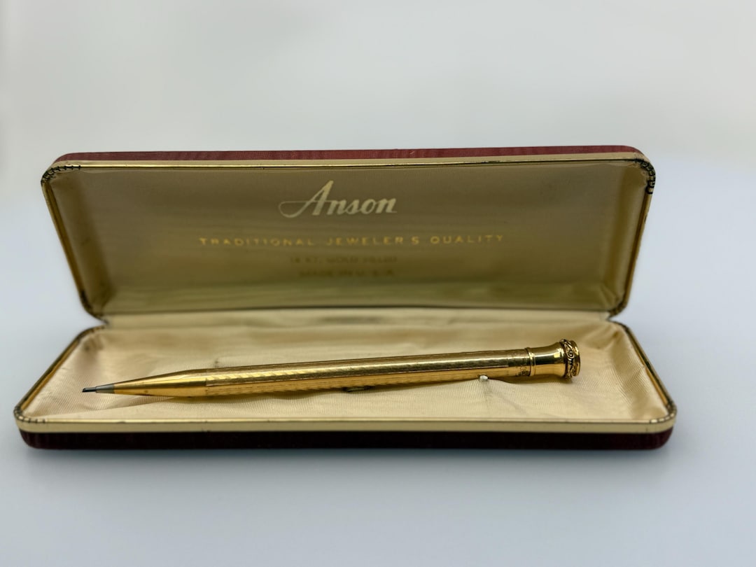 Vintage Wahl Eversharp Gold-filled Mechanical Pencil – Etched Pattern – Made in USA – Works ...