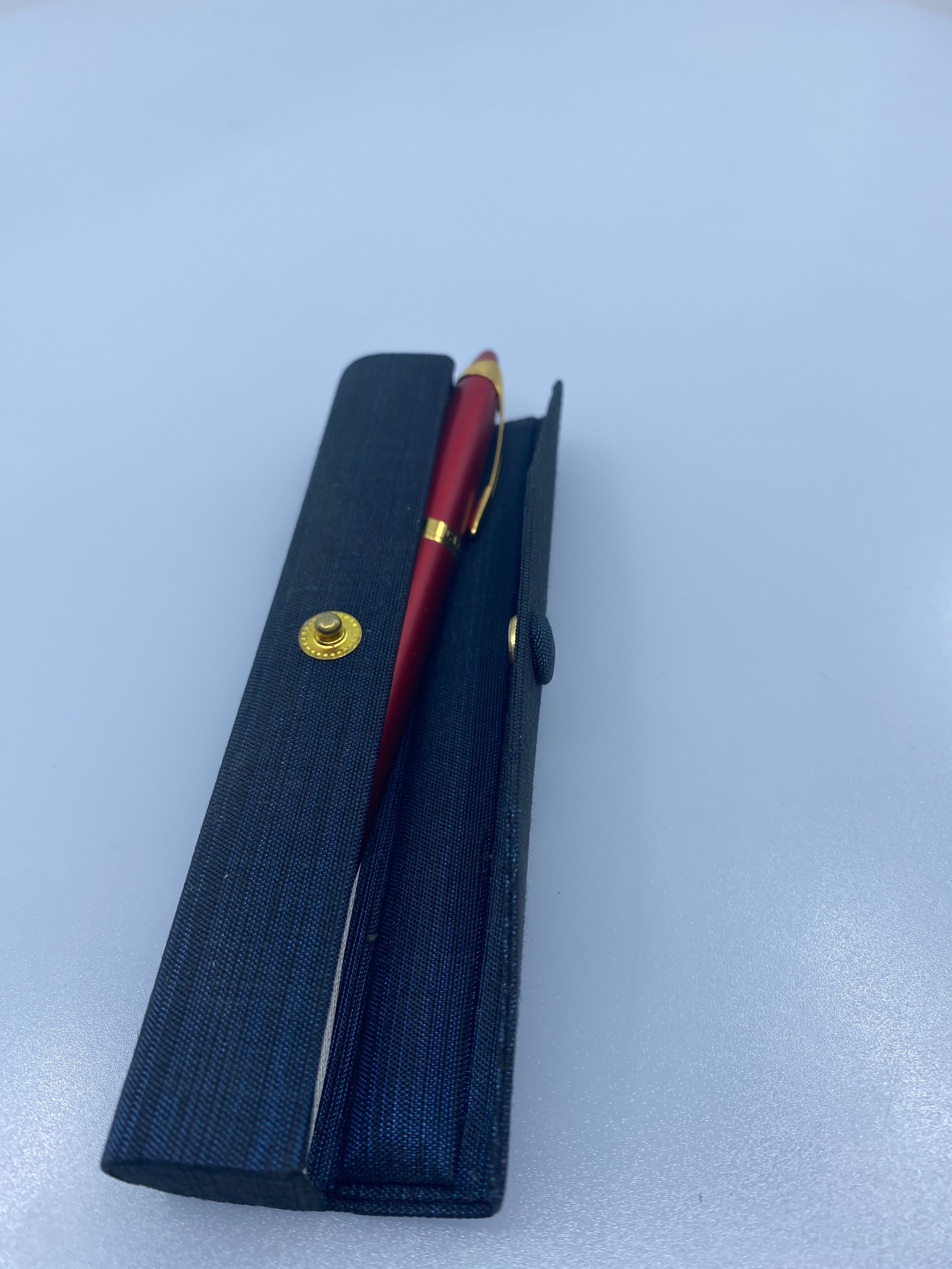 Vinatge Fountain Pen Waterman Ici Et Là Red Lacquer GT Cartridge or ...